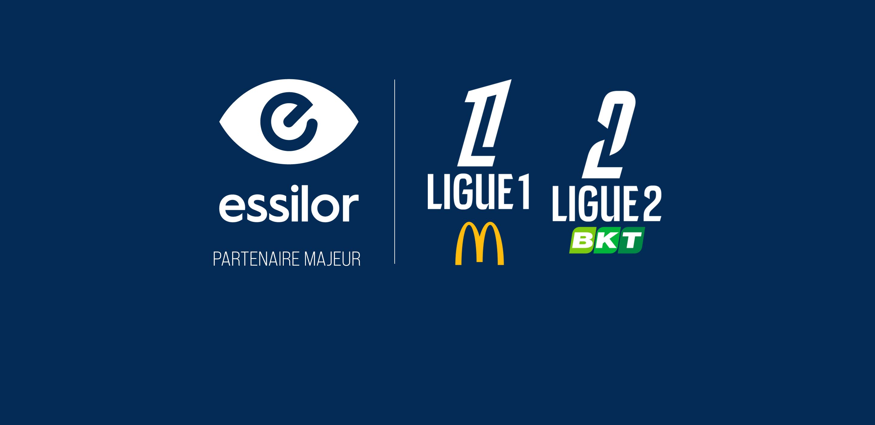 ESSILOR, NOUVEAU PARTENAIRE MAJEUR DE LA LFP | LFP - Ligue de Football Professionnel
