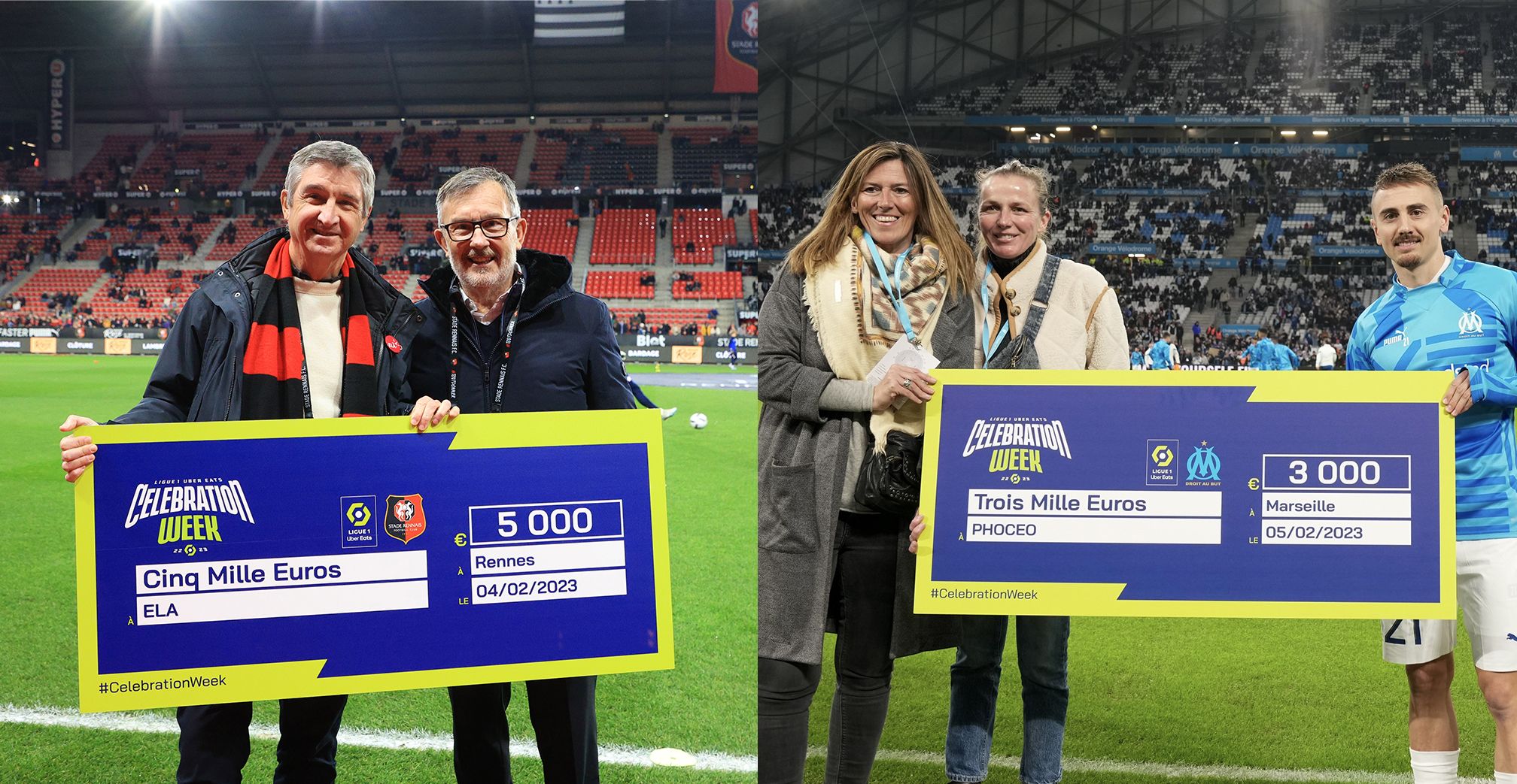 PREMIÈRES REMISES DE CHÈQUES DANS LE CADRE DE LA CELEBRATION WEEK ...